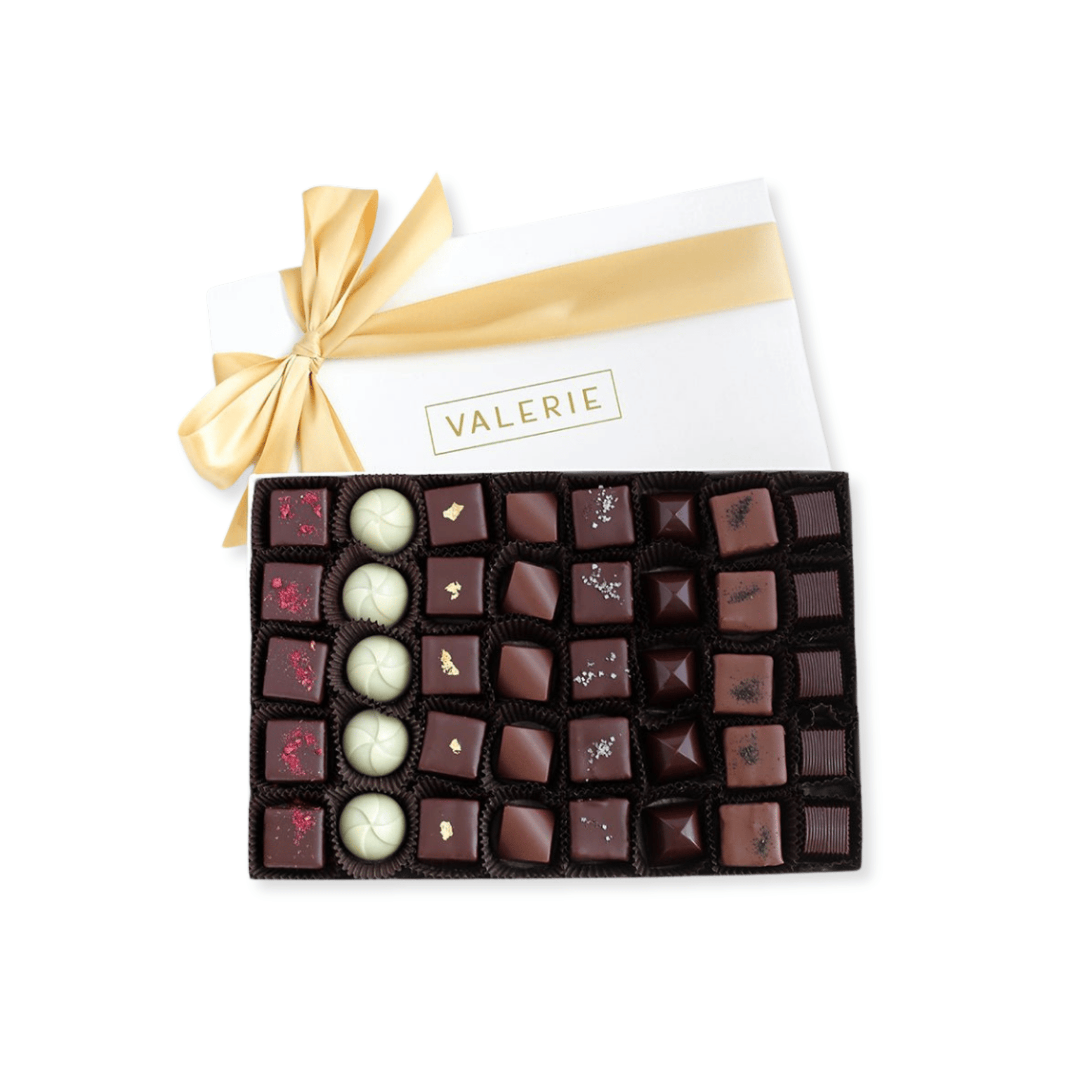 Large Truffle Assortment | 40-Piece Luxury Chocolate Gift Box - Valerie ...
