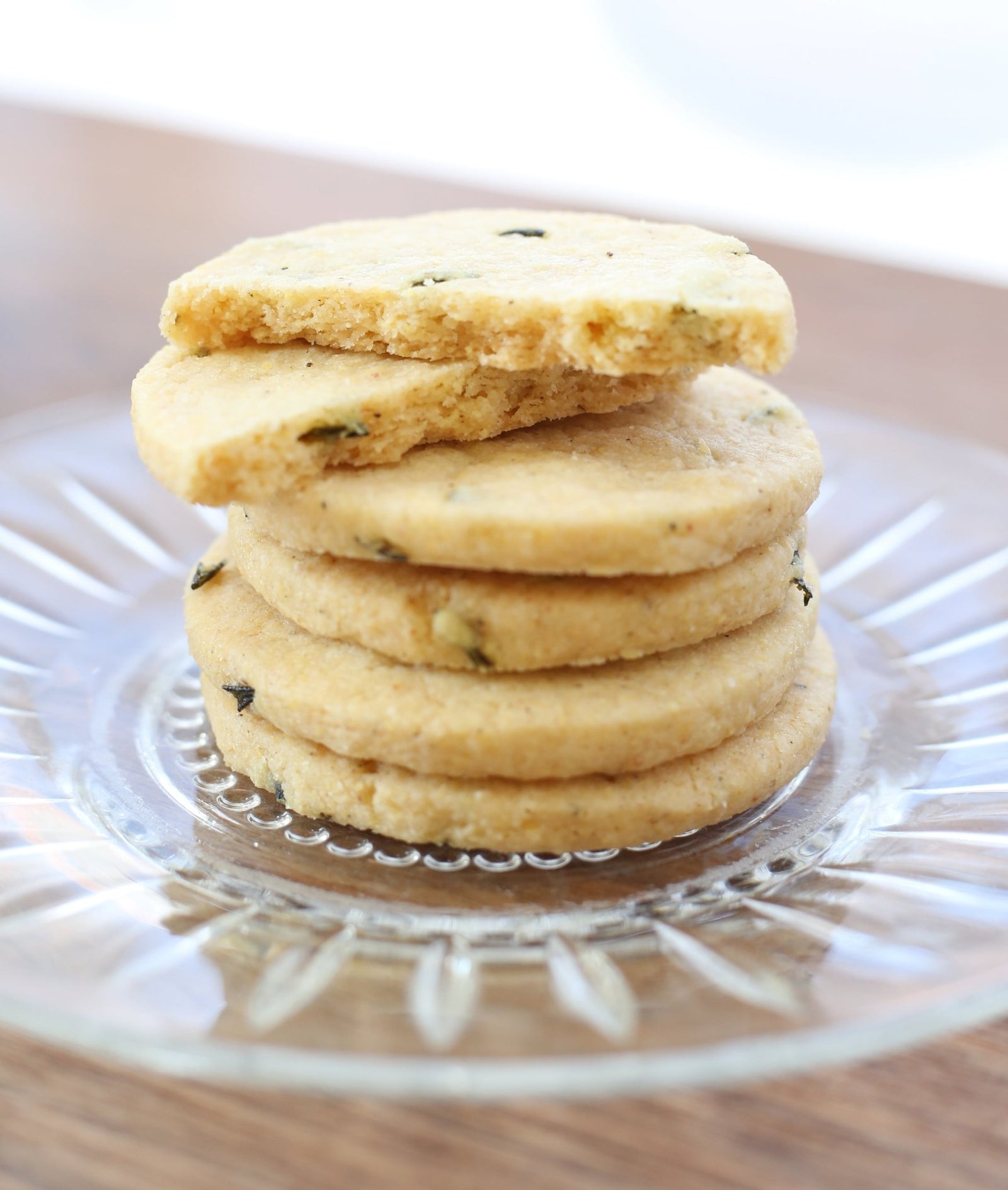 how to bake polenta cookies